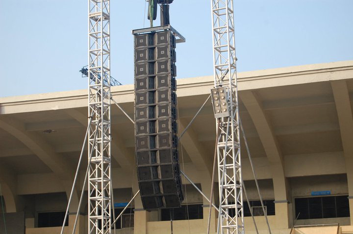 Ebaudio: Line Array Racks Bajos De Presion