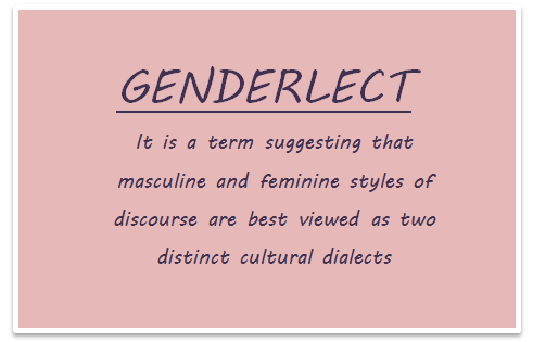 Genderlect Styles of Deborah Tannen