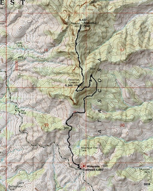 Earthline: The American West: Atascosa Peak, 6,422', and Atascosa ...