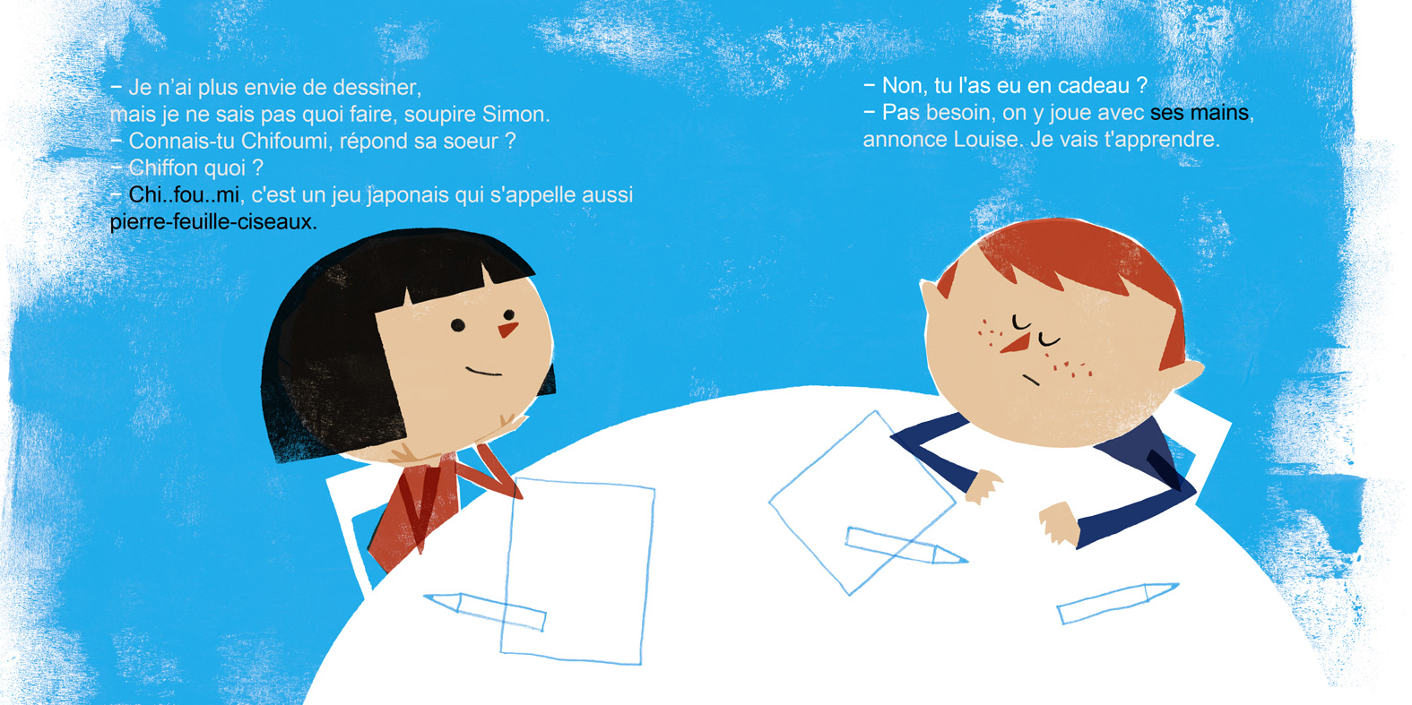 CHIFOUMI- PIERRE, FEUILLE, CISEAUX/ BENJAMIN LEDUC ET ILLUSTRE PAR ...