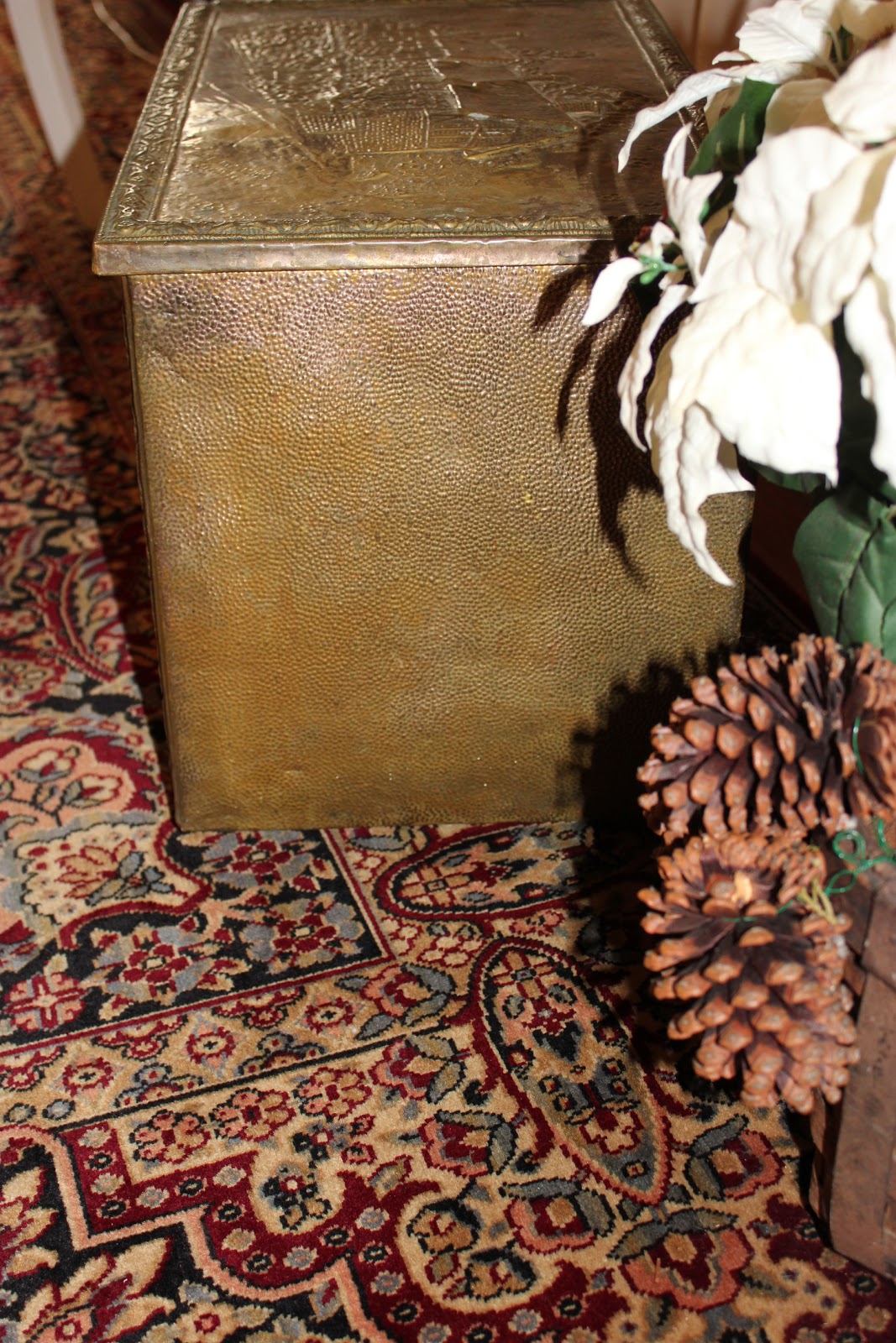 Joyously Living Life: Large Embossed Metal Box?