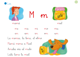 APRENDIENDO A ENSEÑAR: APRENDEMOS A LEER: M