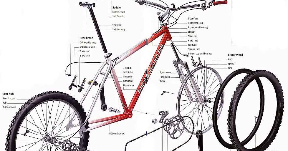 18+ Nama Bahagian Basikal