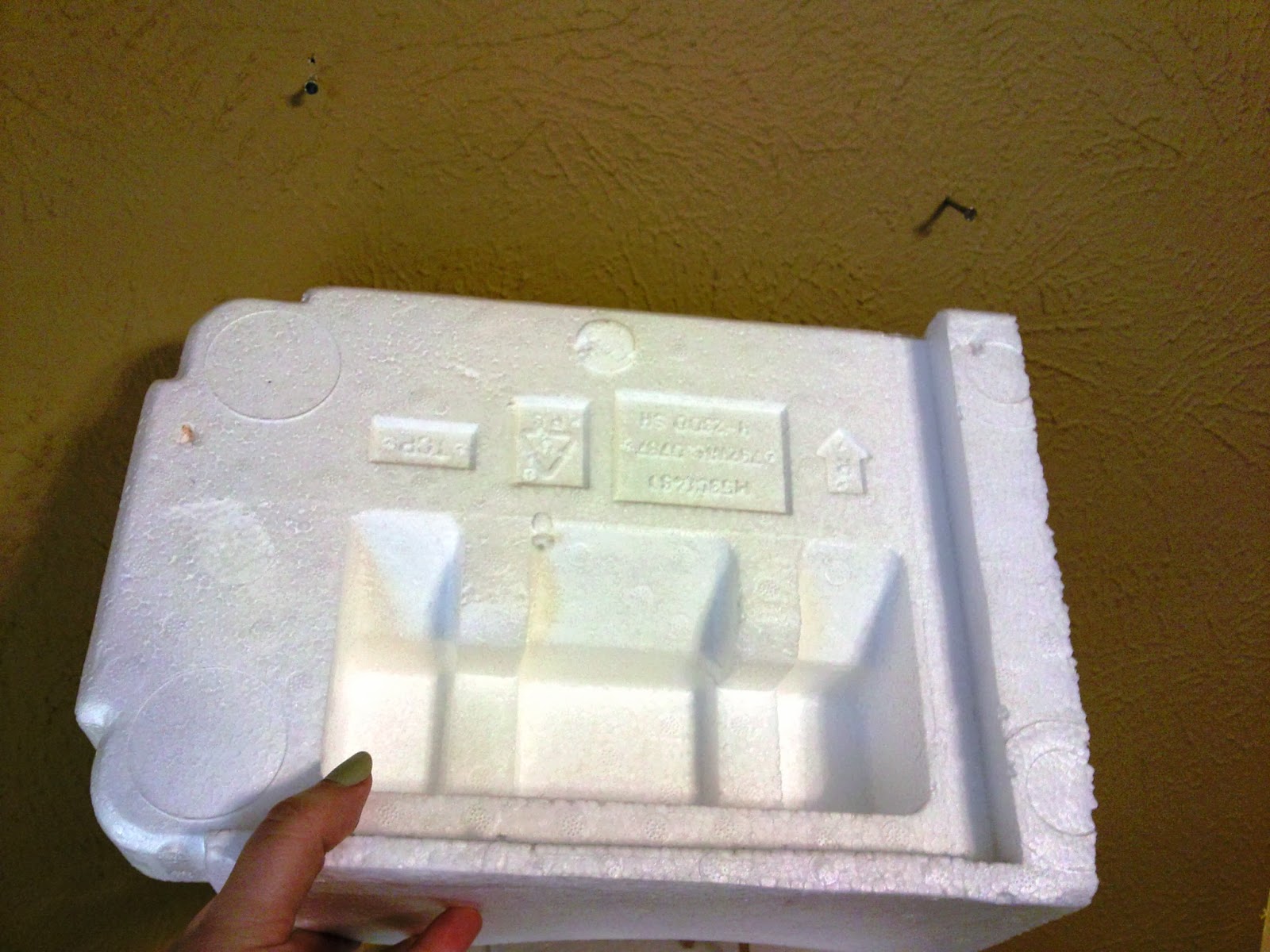 DIY Fancy Styrofoam Shelves ~ SugarSkull Industries