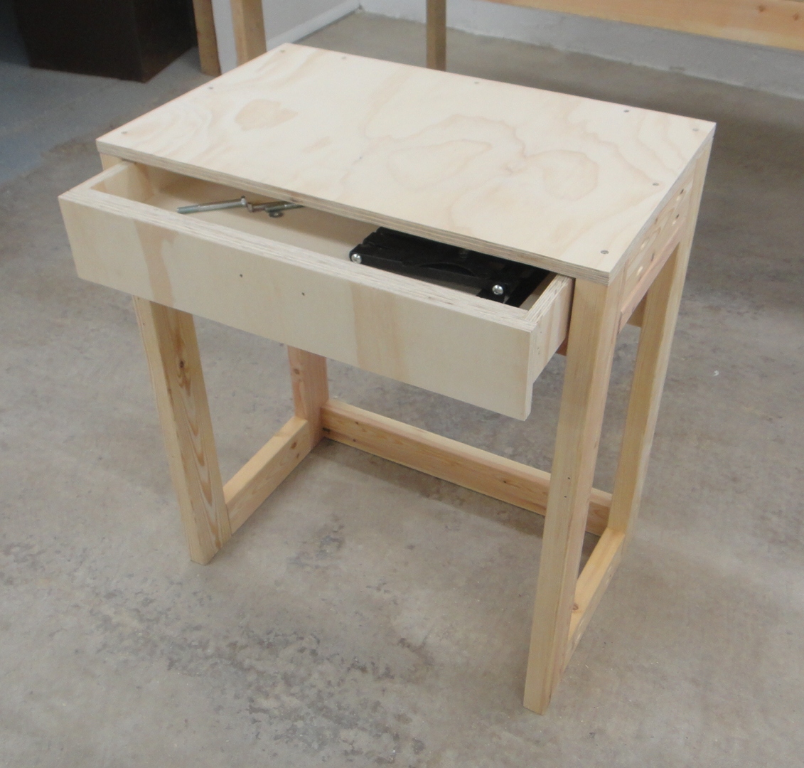 The Tinkers Workshop: CNC Computer Desk Project Nearing Completion