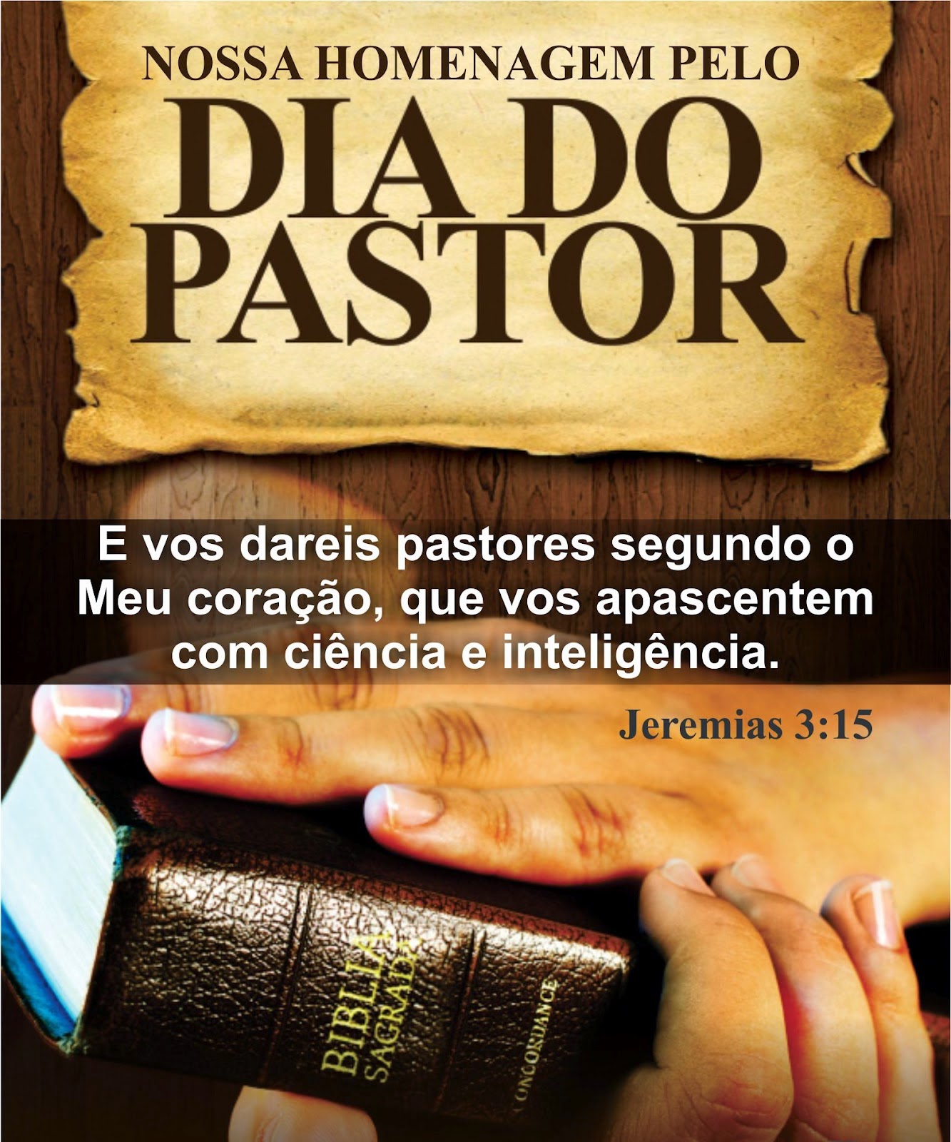 Junho - Dia do Pastor! ~ Atividades Escolares