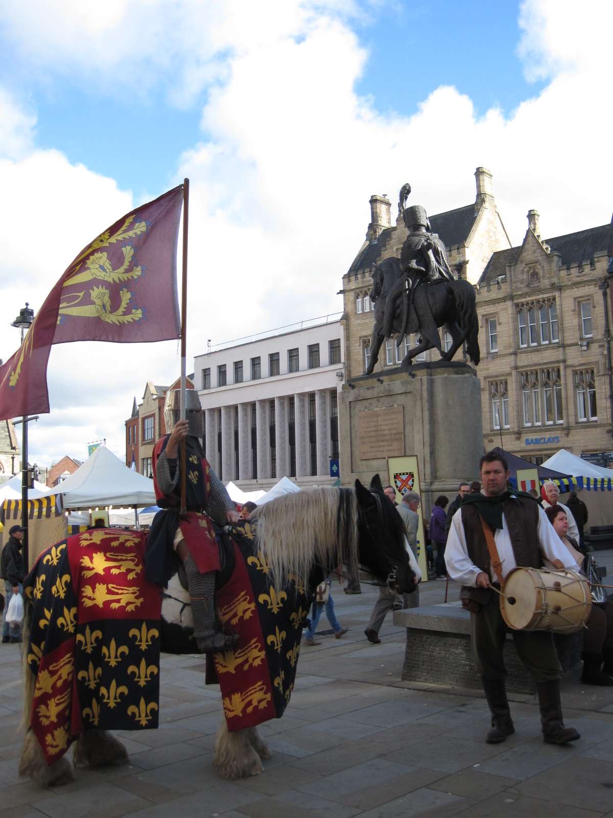 Living in England: Medieval Market in Durham