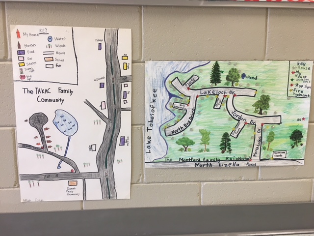 2nd Grade Vikings: Map Project Samples
