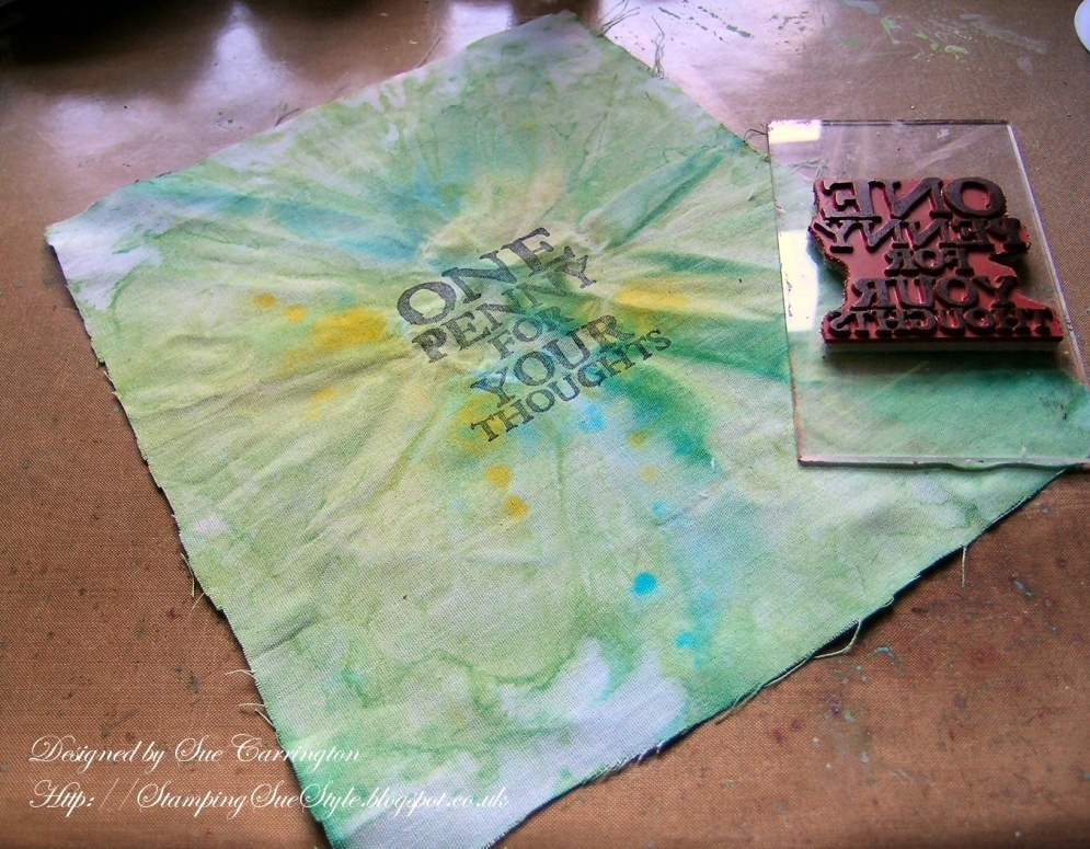 PaperArtsy: Welcome Back Sue Carrington #1 .... Framed