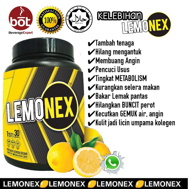Kebaikan dan kelebihan Lemonex