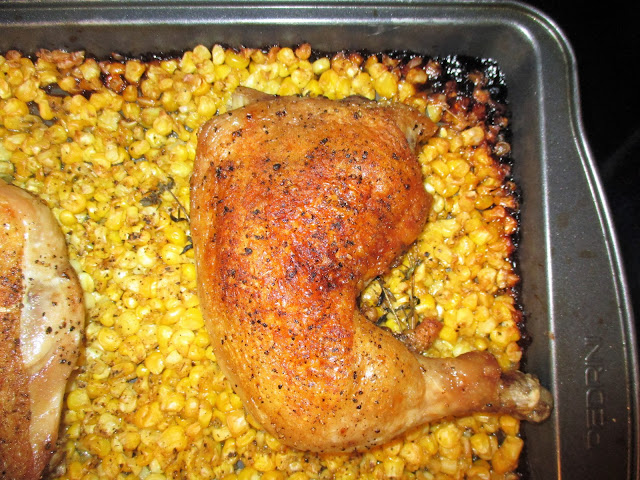 Christine's Cooking: Vivian Howard's Fresh Corn Roasted in Chicken ...