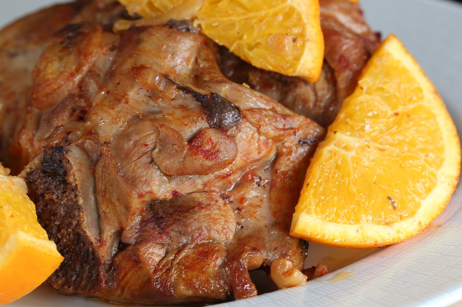 Pintinhas Pretas: Perna da Perú no Forno