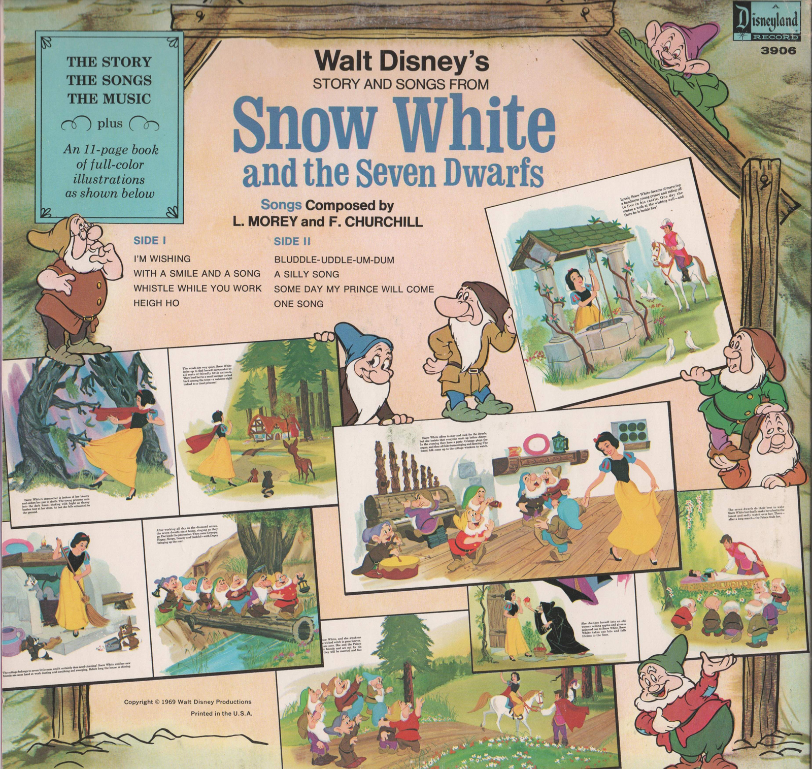 Filmic Light - Snow White Archive: 1969 US Snow White "Sweeping ...