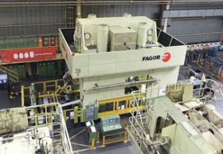 Universal Press and Machinery: For Sale: 1250 Ton Fagor 4-Point ...