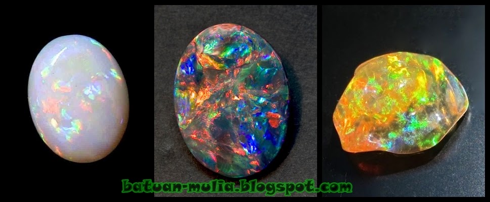 Mengenal batu Opal (kalimaya) dan jenis-jenisnya
