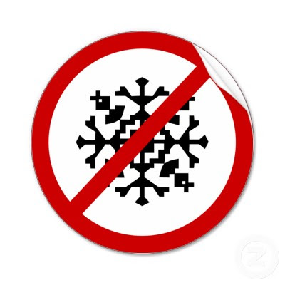 no snow ~ School of Running