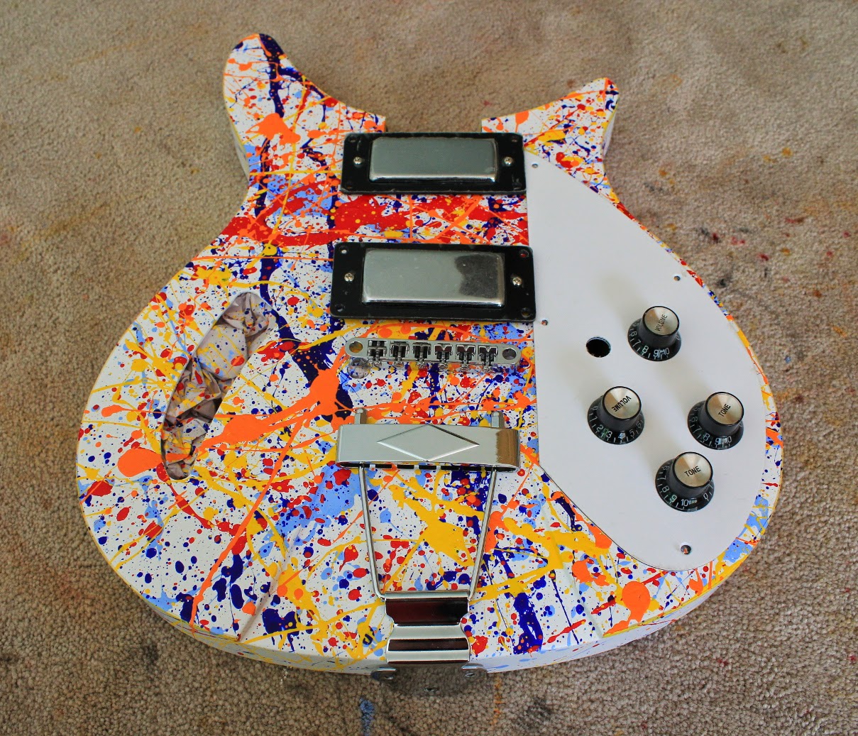 Guitar Kit Builder: Stone Roses Tribute: Five Layers of Splatter