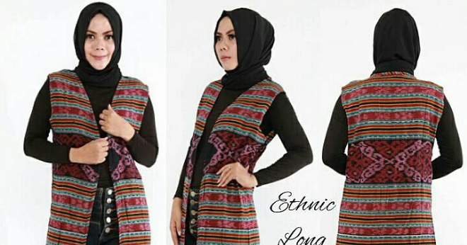 17 Model Outer Batik Lengan Pendek, Konsep Batik Terbaru!