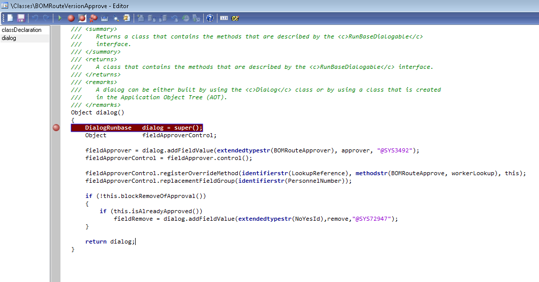Dynamics AX Concoction: AX2012 : Custom lookup on Dialog control - A ...