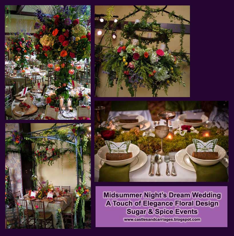 Midsummer Nights Dream Wedding Inspiration