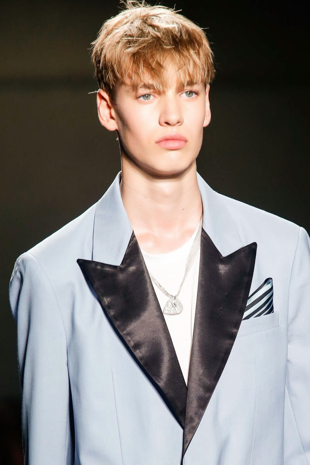 Male Model Otaku: [Newface] Niclas Nilsson: Spring/Summer 2014 Runway ...