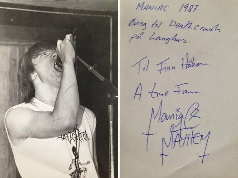 Morbid, Mayhem and more...: ♫ Mayhem - 1984 - 1987