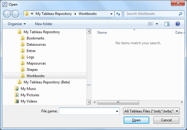 Tableau Friction: Um, where's this workbook?