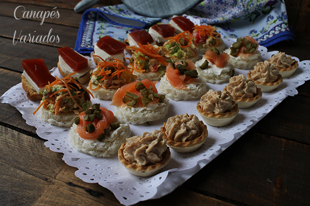 CANAPES VARIADOS | El jardín de mis recetas