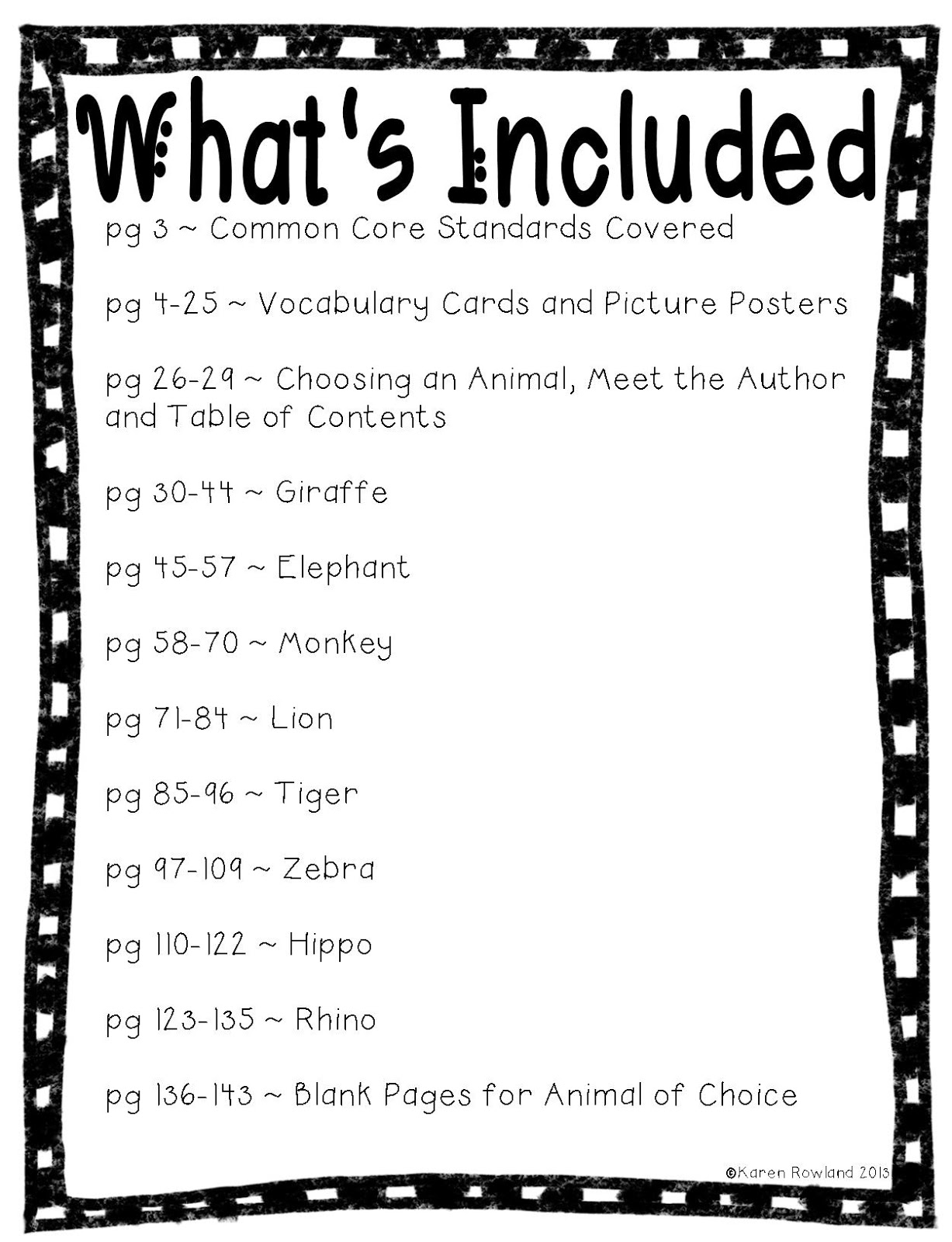 Adventures With Firsties: Safari Animals Shared Research & Giveaway!