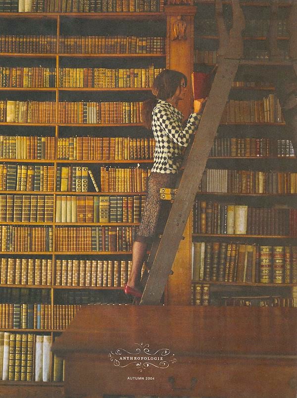 The Frivolous Bibliophile: Librarian Chic in Anthropologie Fall 2004