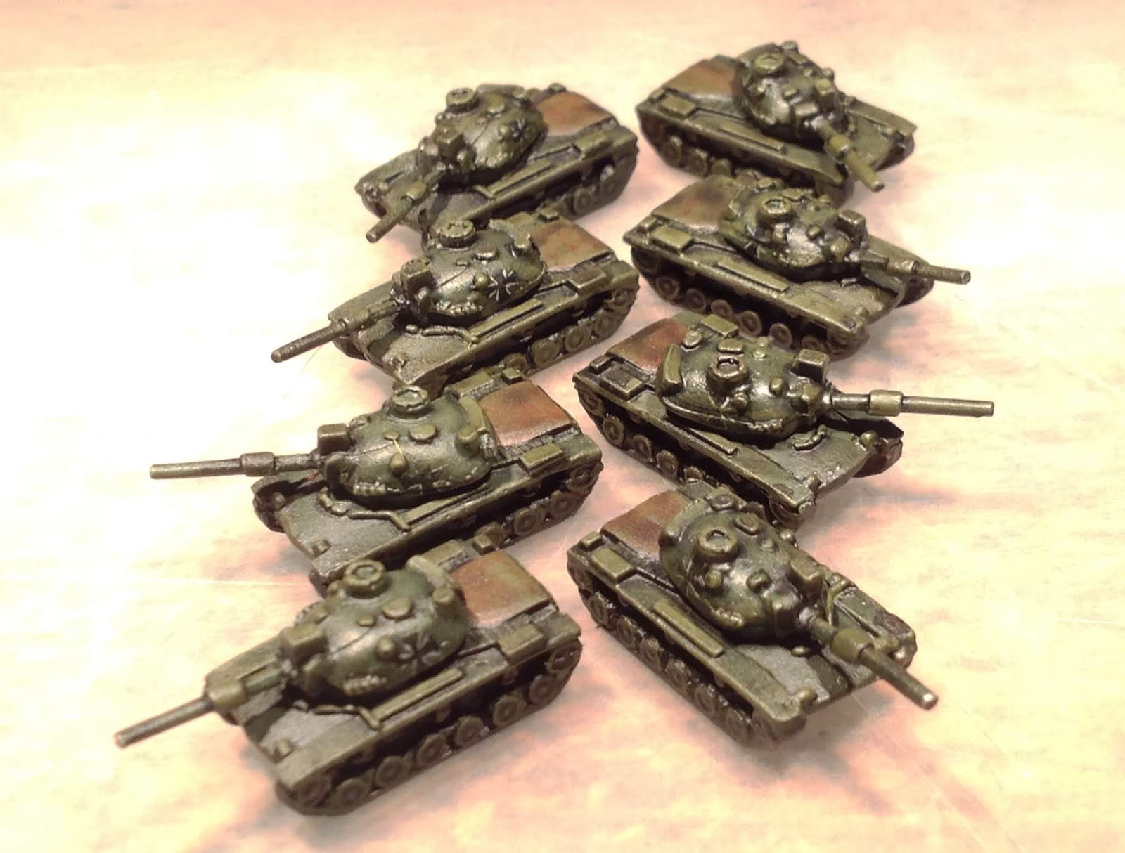 Bunny's Wargame Rantings: 6mm Modern Armour Commission