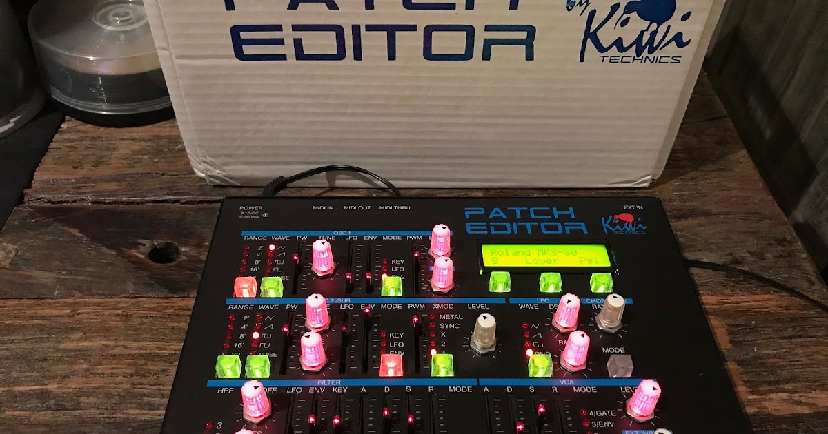 MATRIXSYNTH: Kiwi Technics Kiwi Patch Editor