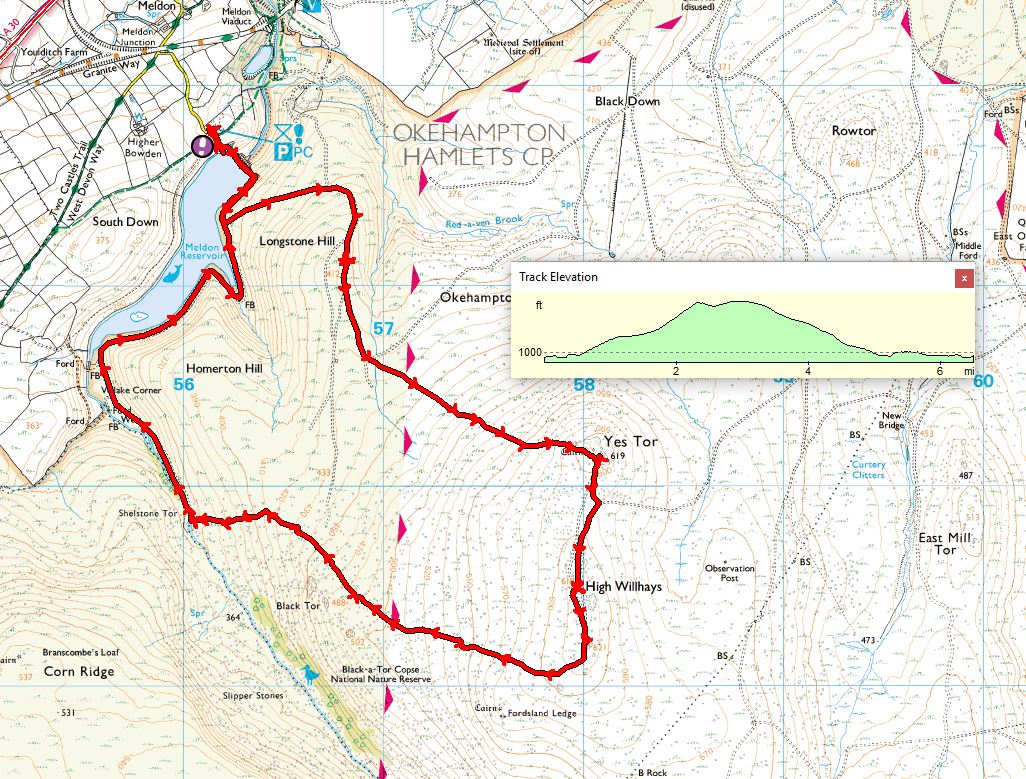 Musings from Higher Downgate and Elsewhere: A walk from Meldon ...