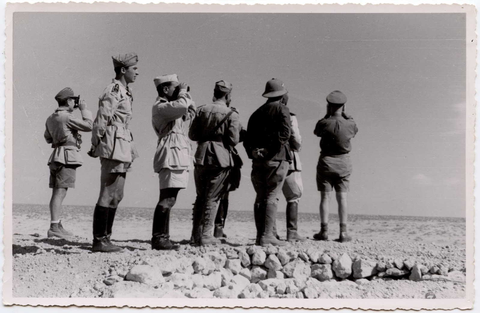 NAZI JERMAN: Foto Erwin Rommel Sebagai Panglima Afrikakorps