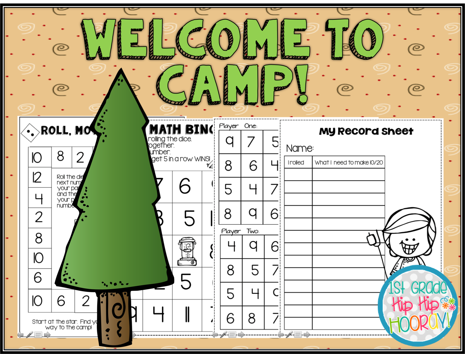 1st Grade Hip Hip Hooray!: A class of "Happy Campers"!