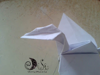 DiLù Artemente: Modello & Creo . . . Origami Gru Tutorial. Parte II