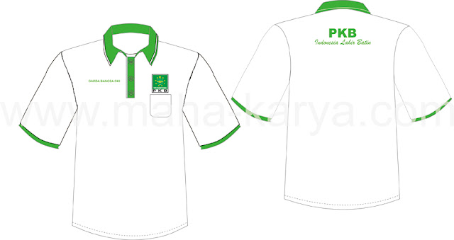 GROSIR KAOS KERAH PARTAI PKB, PBB, PPP, Maha Karya Advertising | Kaos ...