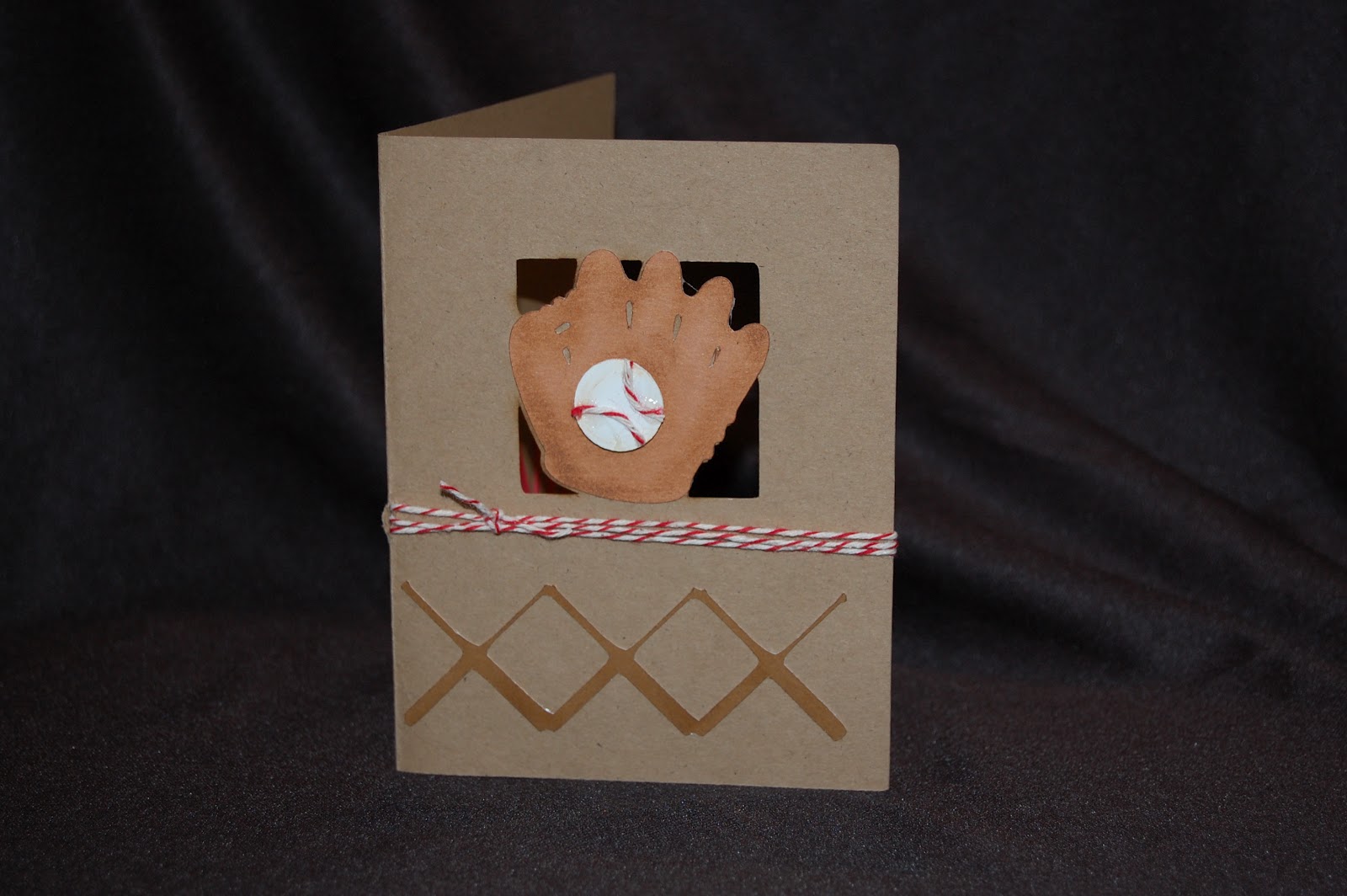 She's a Sassy Lady: Baseball Window Card