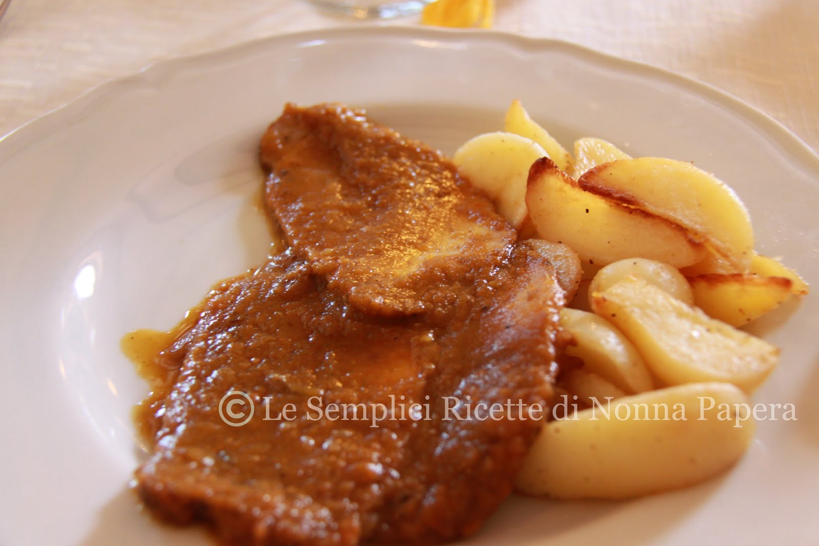 Le semplici ricette di Nonna Papera: LACERTO CON VERDURE