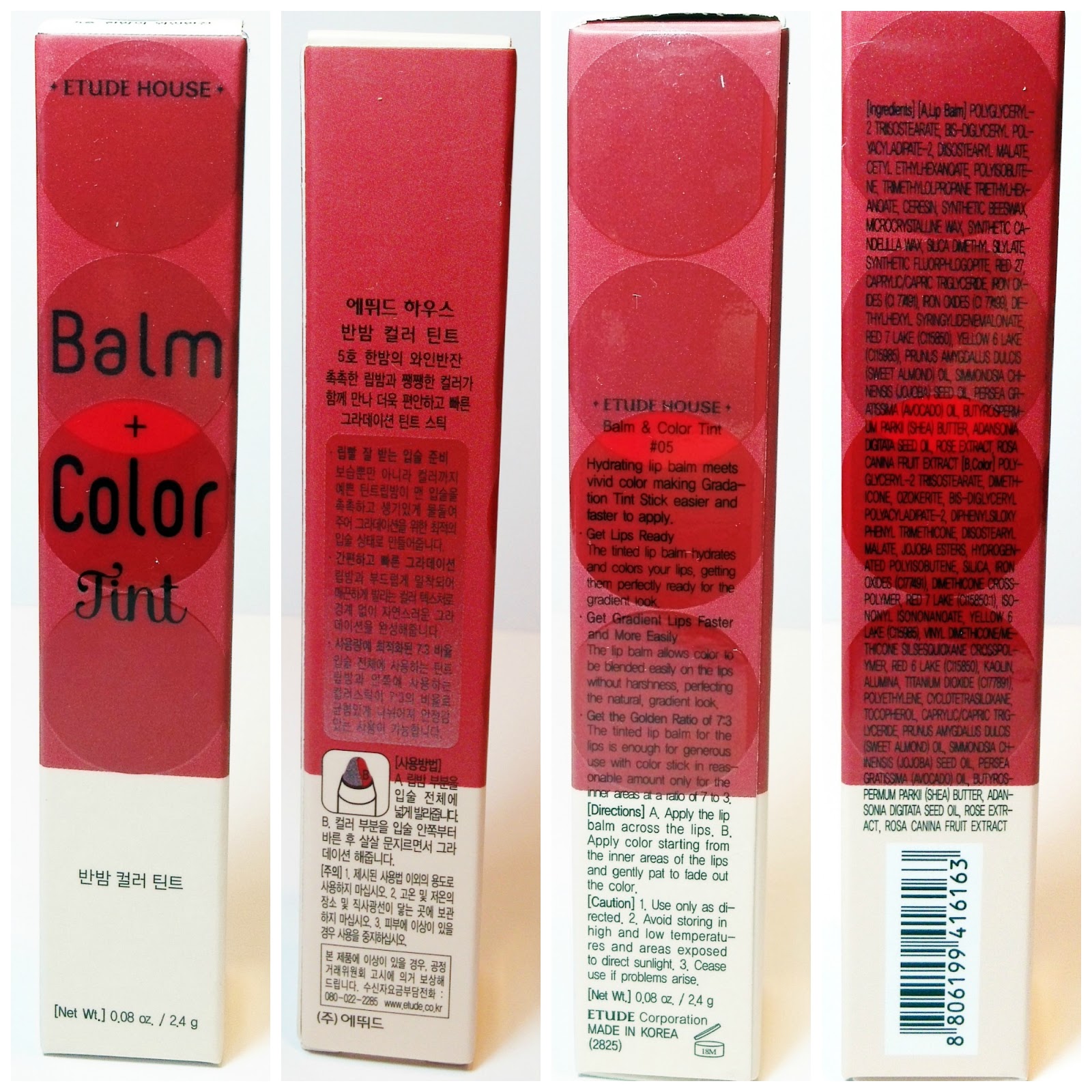 [Etude House] Balm + Tint Color #5 | Korean Beauty Dream