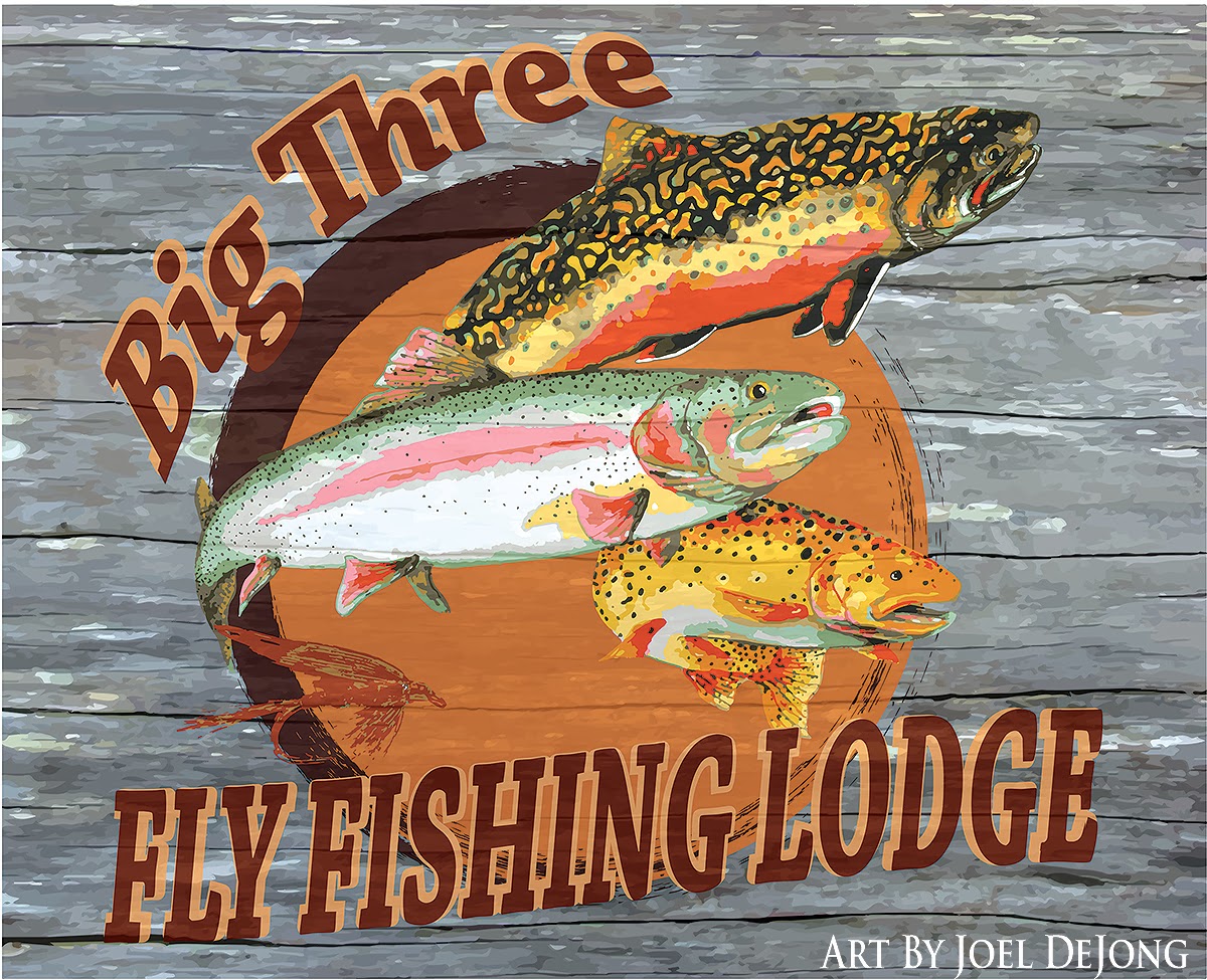 A Year On The Fly: Vintage Looking Trout Sign
