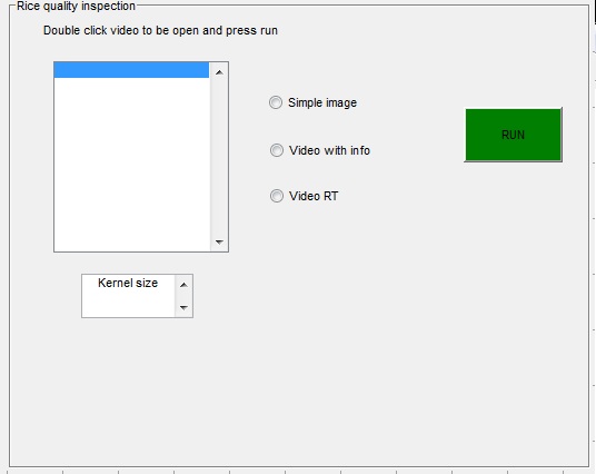 Rice Quality Control with Matlab | WAR Design
