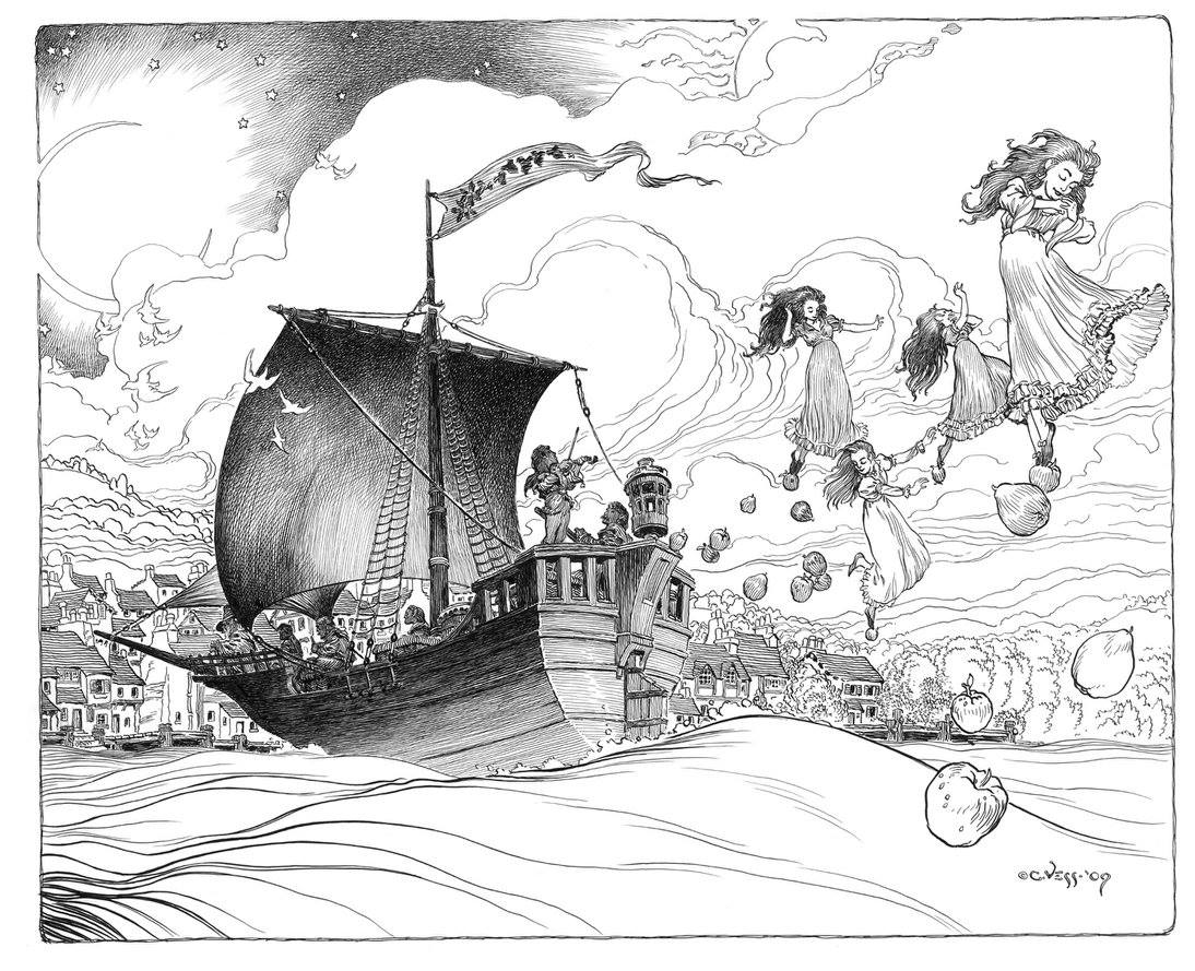 The Geeky Nerfherder: Artist Spotlight: The Art Of . . . Charles Vess