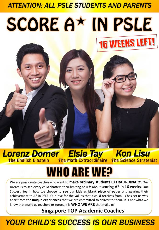 Attention all PSLE students