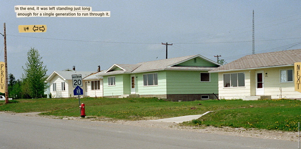 lost and found.: What can we Learn from Pine Point?