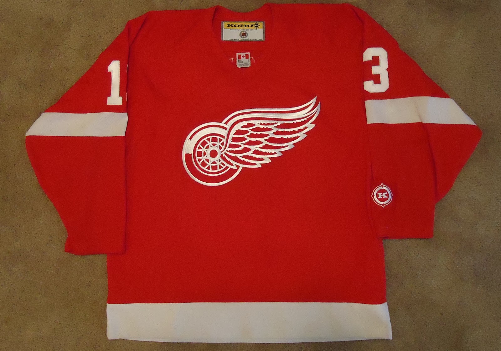 Card Boarded: Jersey Collection: Pavel Datsyuk