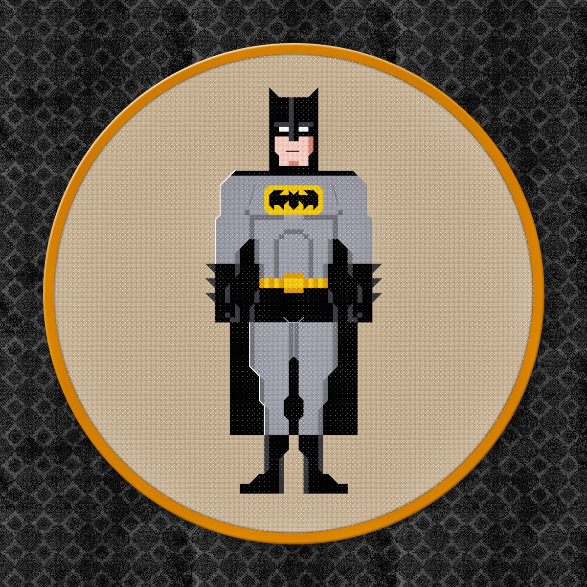 Cross-Stitch Patterns from PixelPower: Batman - Cross Stitch PDF ...