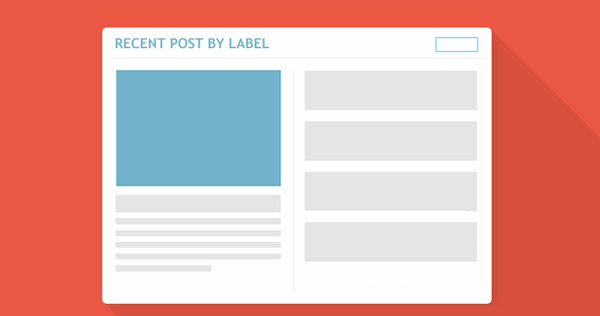 Stylish Particular Label Recent Posts Widget For Blogger | smartpik4