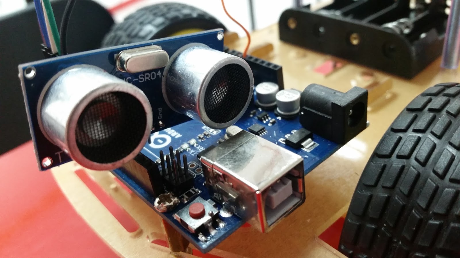 Robótica Educativa RED: Robotica Movil 2.2 Sensor Ultrasonico