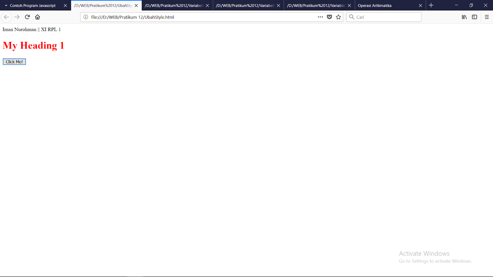 Pemrograman JavaScript - Serba Serbi Programming